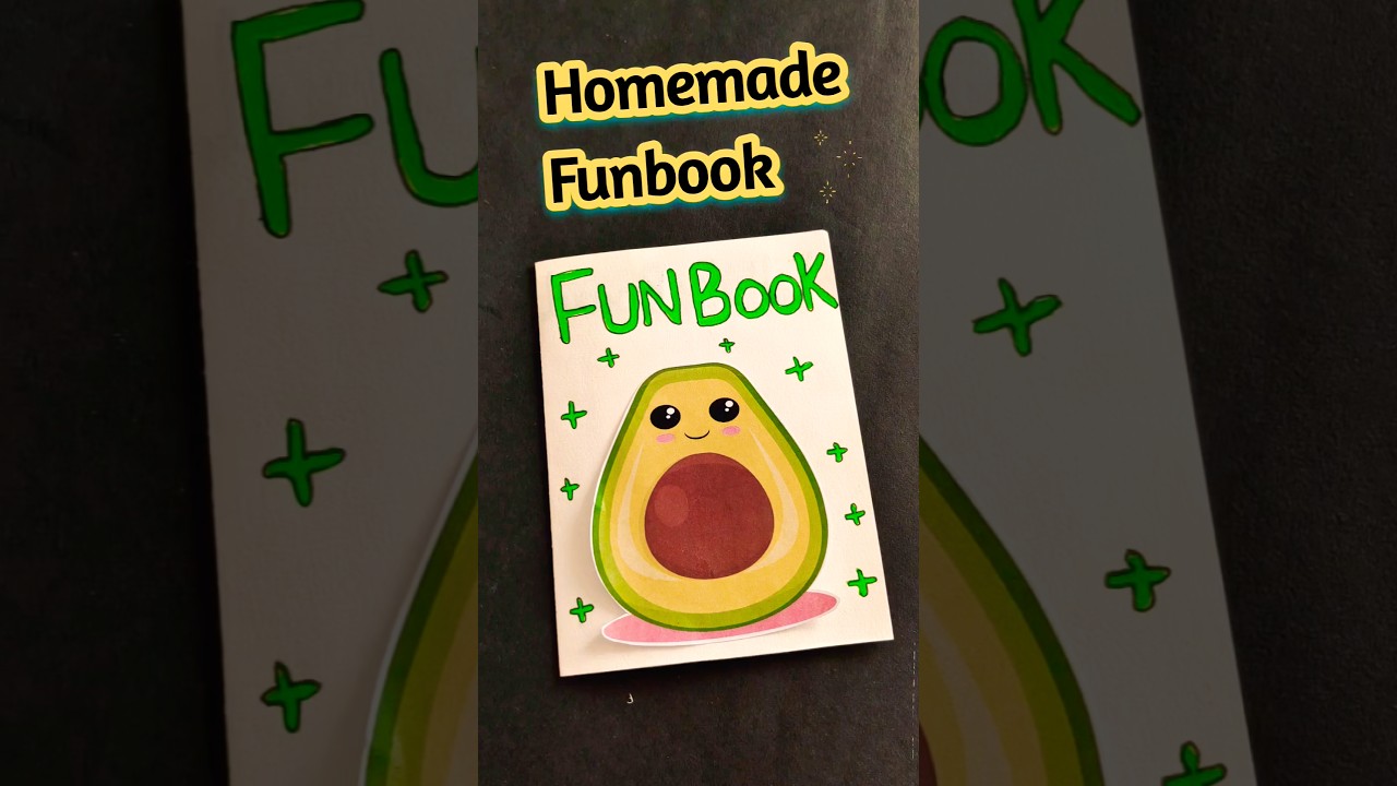 DIY Homemade Funbook best out of waste/ easy craft ideas/ paper craft ...